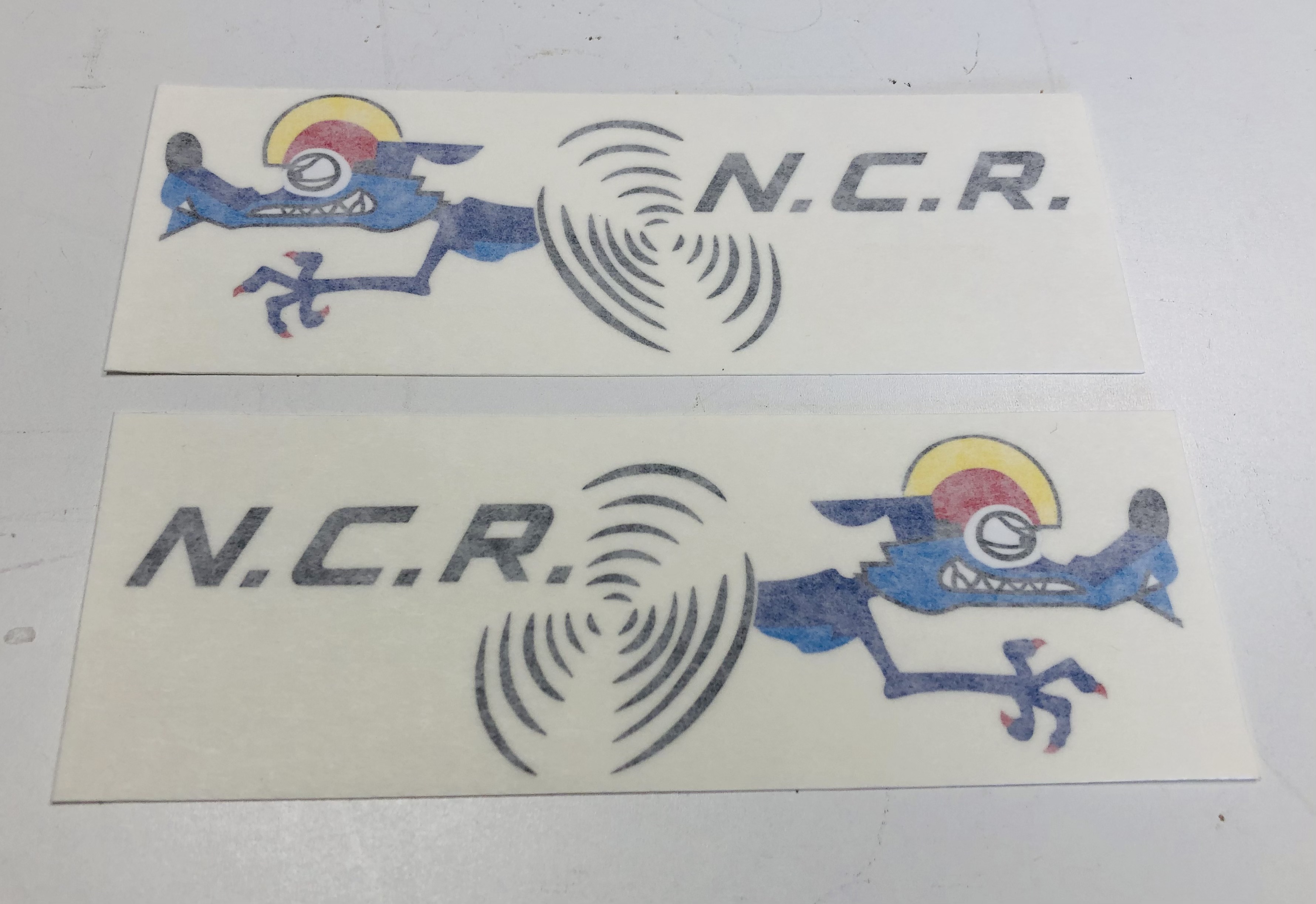 ncr decal, pair. - mdinaitalia.co.uk